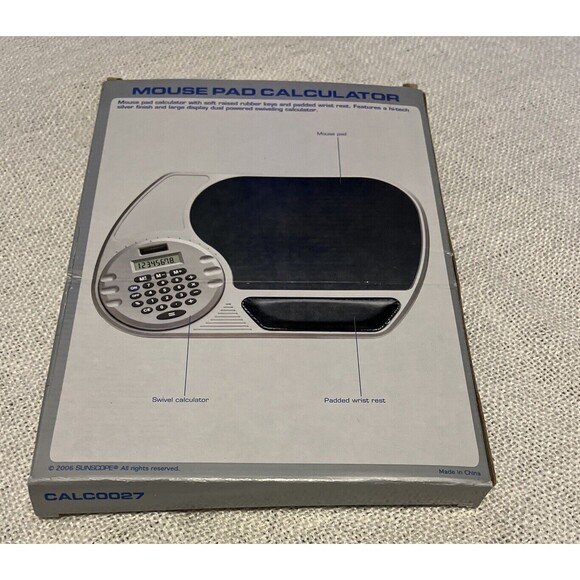 Sunscope | Computers, Laptops & Parts | Calculator Mouse Pad Sunscope ...